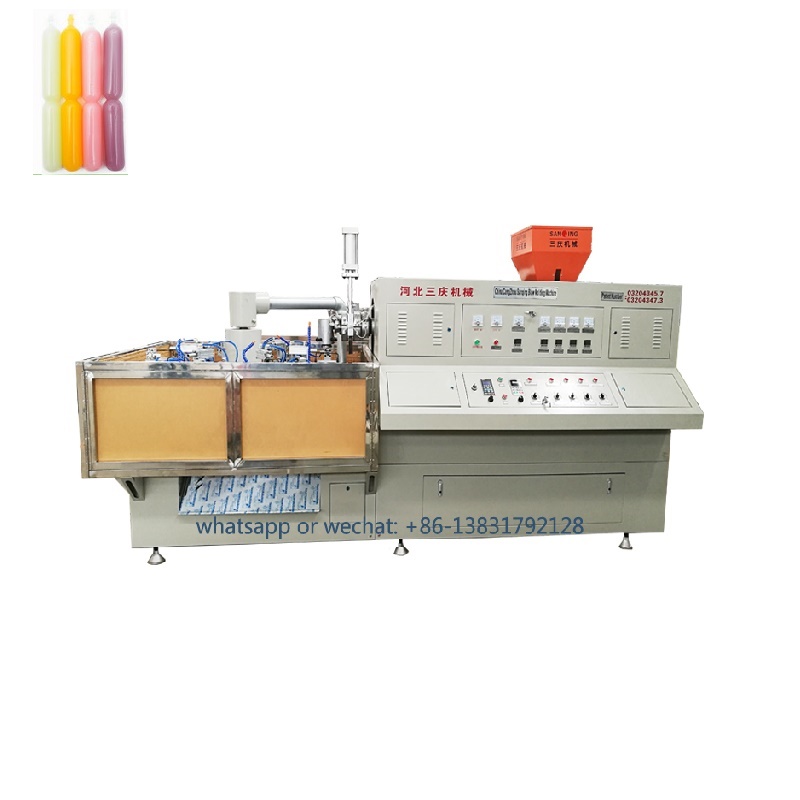 Ice Pop Plastic Tube 6molds Rotary Blow Molding Machine - Buy LDPE ice ...